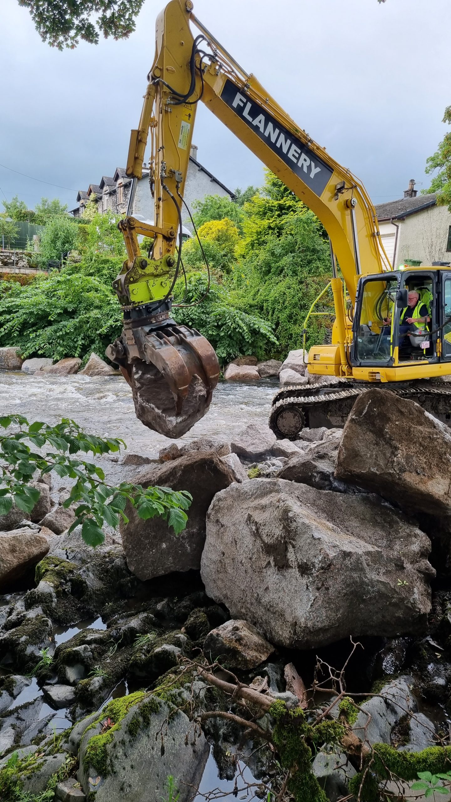 Bowston weir project-Removal works ongoing - SCRT